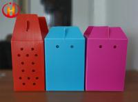 China Multifunctional Moistureproof Durable Corrugated Plastic Pet Carrier Stackable for sale