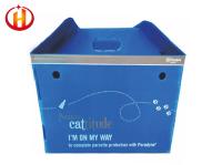 China Multifunctional Moistureproof Durable Corrugated Plastic Pet Carrier Stackable for sale