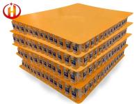 China Durable Eco Friendly 480GSM PP Plastic Separator Sheets Waterproof for sale