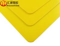 China Yellow 1000mmx1200mm Corrugated Plastic Layer Pads for sale