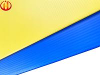 China Edge Sealed Flat Corrugated Plastic Layer Pads With Radius Corners for sale