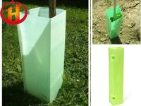 China Anti UV Square Corflute Plant Guards Fireproof Light Green for sale