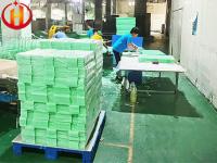 China Anti UV Square Corflute Plant Guards Fireproof Light Green for sale