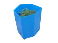China Polygonal Corrugated Plastic Tree Protectors Eco Friendly Weather Proof for sale
