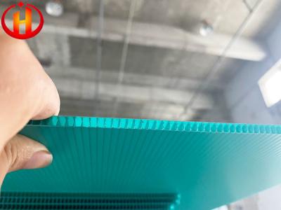 China Light Blue 2mm Correx Protection Board High Strength For Floor Covering for sale