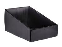 China Corrugated Plastic Drop Front Picking  Bins 400-1800gsm Waterproof for sale