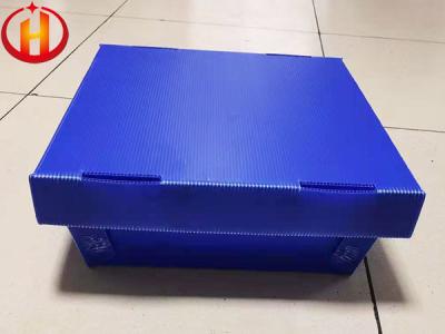 China High Strength 4mm Corrugated Plastic Totes With Lids Eco Friendly Correx for sale