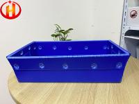 China Waterproof Corrugated Plastic Mail Totes UV Printing Reusable Correx for sale