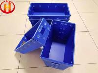China 5mm Corrugated Plastic Totes Stackable Impact Resistant Recyclable Corflute for sale