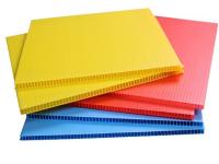 China 2mm Corrugated Polypropylene Sheets Environmental Corrosion Impact Resistant for sale