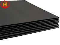 China SGS Certified Black Corrugated Plastic Board Wear Resistant Correx for sale