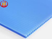 China Corrosion Resistant Pp Corrugated Sheets 2mm Thickness 250GSM for sale