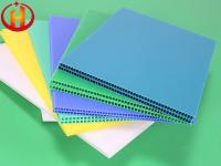 China 250GSM Corrugated Plastic Cardboard Sheets Water Moisture Resistant for sale