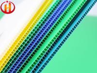 China 250GSM Corrugated Plastic Cardboard Sheets Water Moisture Resistant for sale