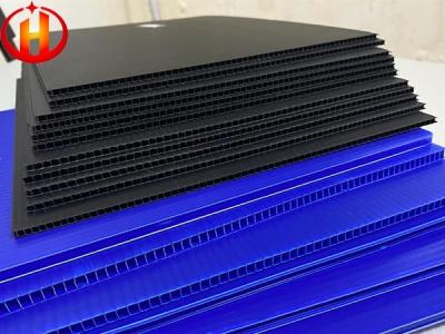 China Flat ESD Corrugated Plastic Panels 300gsm Water Resistant Reusable for sale