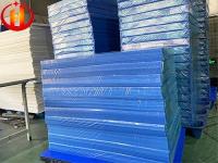 China Waterproof 2mm Corrugated Plastic Sheets 3500GSM Customizable for sale
