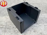 China Reusable Foldable Corrugated Plastic Box For Packaging Auto Parts for sale