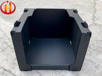 China Reusable Foldable Corrugated Plastic Box For Packaging Auto Parts for sale