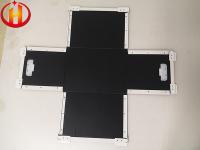 China Foldable Corrugated Plastic Cardboard Boxes With Frames for sale