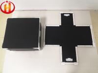 China Waterproof Foldable Plastic Corrugated Box With Frames Reusable for sale