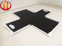 China Reusable Black Coroplast Boxes Flat Surface With Frames for sale