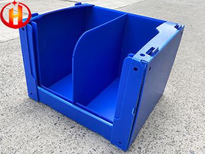 China Lightweight Plastic Corrugated Pick Bin With Dividers for sale