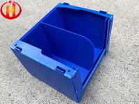 China Lightweight Plastic Corrugated Pick Bin With Dividers for sale