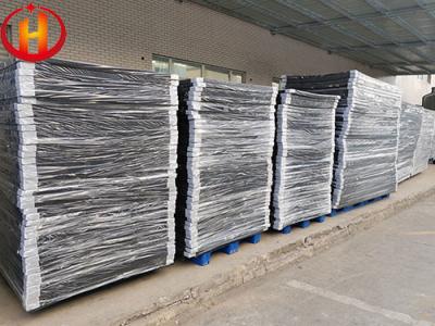 China Reusable Waterproof Corrugated Plastic Packaging Sheets Black 48x96 for sale