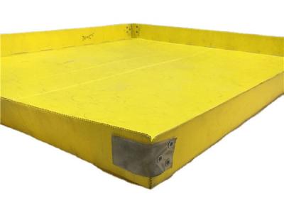 China Correx Plastic Pp Corrugated Layer Pad Waterproof Flat Surface Reusable for sale