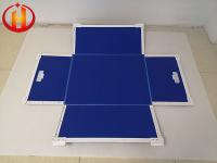 China Foldable Smooth Surface Plastic Corrugated Box With Frame for sale
