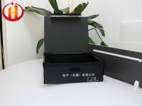China Printable Corrugated Plastic Storage Boxes Custom Black Anti Static for sale