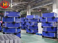 China Custom Reusable Corrugated Plastic Shipping Boxes Flat Surface for sale