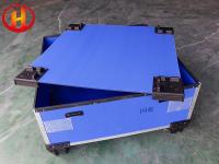 China Custom Reusable Corrugated Plastic Shipping Boxes Flat Surface for sale