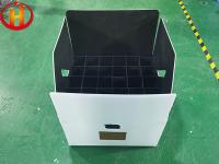China Good Hardness Corrugated Plastic Box With Dividers Reusable for sale