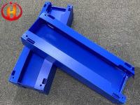 China Stackable Custom Corrugated Plastic Bins For Warehouse for sale