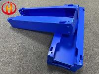 China Blue Waterproof Corrugated Plastic Bins For Storage Customizable for sale