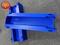 China Blue Waterproof Corrugated Plastic Bins For Storage Customizable for sale