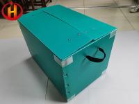 China Foldable Eco Friendly PP Corrugated Plastic Box Printable for sale
