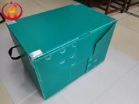 China Foldable Eco Friendly PP Corrugated Plastic Box Printable for sale
