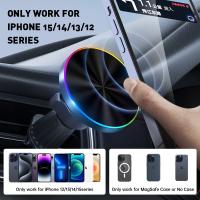 China Adjustable Light Wireless Car Charger Mount Stable Connection And Operation for sale