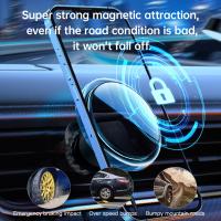 China Customizable Space Saving Magsafe Car Mount Charger Flexible Installation for sale