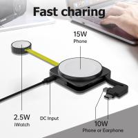 China Convenient And Versatile 3 In 1 Magnetic Phone Charger Customizable for sale