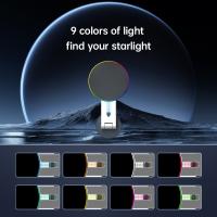 China Multi Angle Magnetic Wireless Car Charger Customizable With Ambient Light for sale
