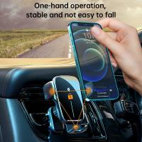 China Automatic Alignment Memory Car Phone Holder Fast Charging 2.5D Glass for sale