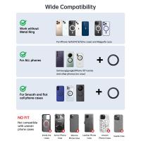 China 360-Degree Rotation Car Phone Holder With 9-Color RGB Light Effect Projection And Wireless Car Mount for sale