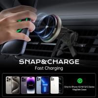 China High-Performance Magsafe Car Mount With Starry Sky Light And 9 Lighting Modes For A Dreamy And Personalized Experience for sale