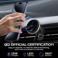 China Starry Sky Lighting Effect Iphone Wireless Charger With Built-In Cooling Fan And Fast Heat Dissipation for sale