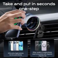 China High-Performance Iphone Charger Stand With Starry Sky Lighting And Fast Heat Dissipation For Automotive for sale