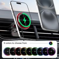 China Advanced 15w Wireless Charger With Fast Heat Dissipation And Starry Sky Lighting For Automotive for sale