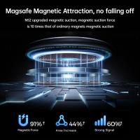 China Magnetic Wireless Charging Car Phone Holder With Metal Material And One-Handed Operation For Fast Charging In Automotive for sale